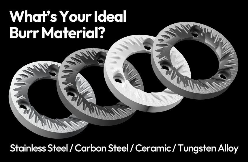 What Materials Are Used to Make Coffee Burrs? - LEBREW